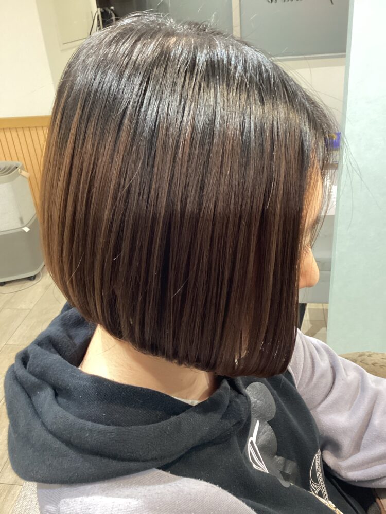 簡単スタイリングで楽ちんデザイン | 自然派コスメ&髪質改善美容室 福岡市東区箱崎のFlan hair