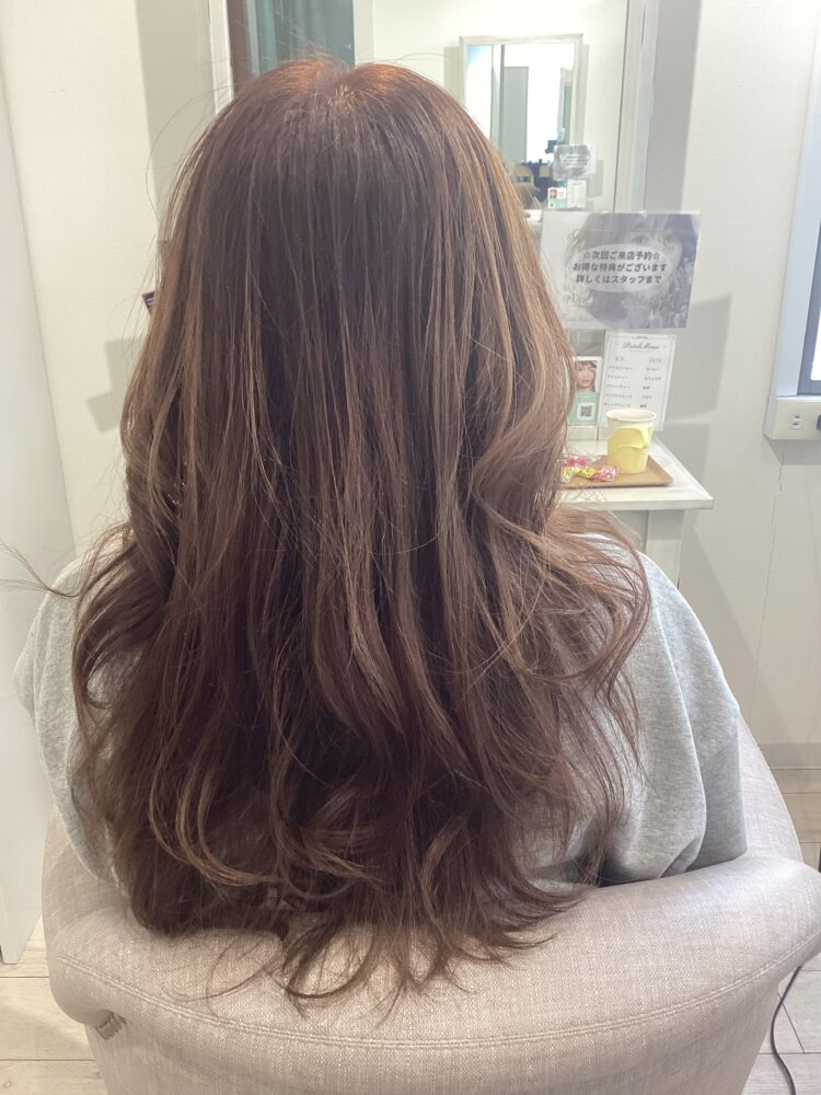 オーダー多数レイヤースタイル | 自然派コスメ&髪質改善美容室 福岡市東区箱崎のFlan hair