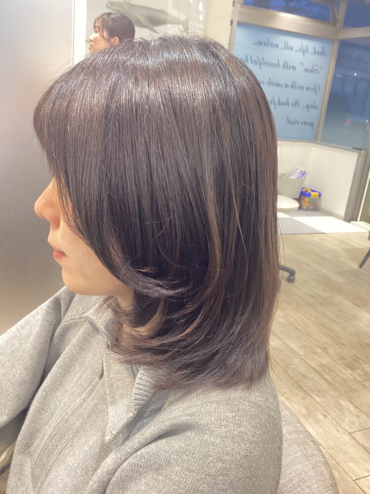 顔まわりのデザイン | 自然派コスメ&髪質改善美容室 福岡市東区箱崎のFlan hair