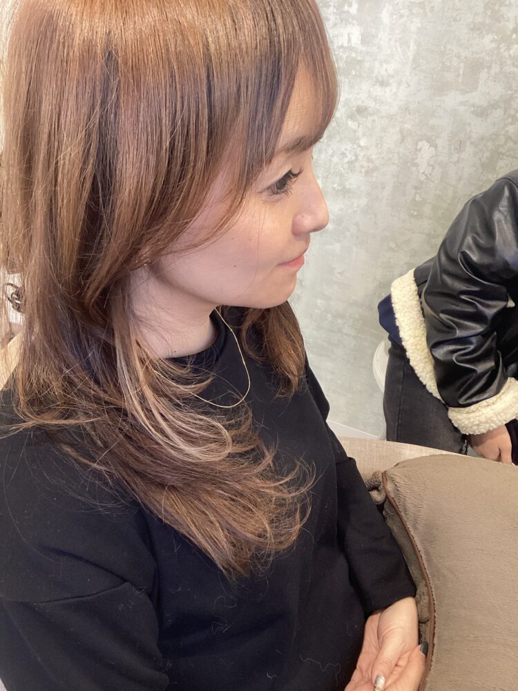 イヤリングカラーで雰囲気チェンジ | 自然派コスメ&髪質改善美容室 福岡市東区箱崎のFlan hair