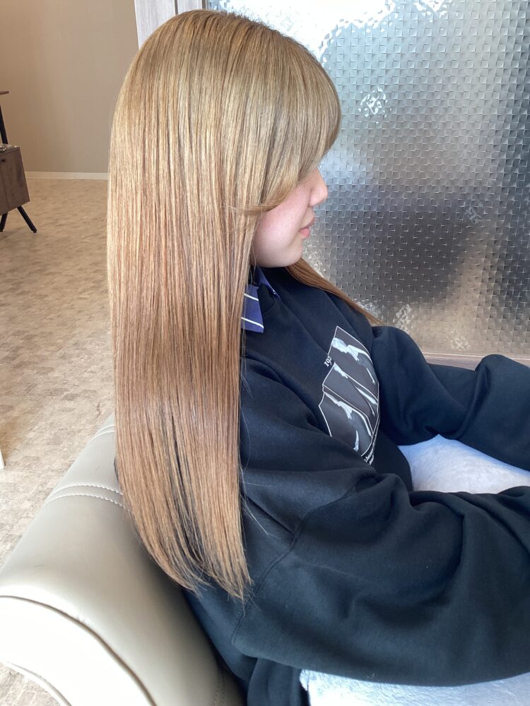 ハイトーンカラーで春の、お迎えを | 自然派コスメ&髪質改善美容室 福岡市東区箱崎のFlan hair