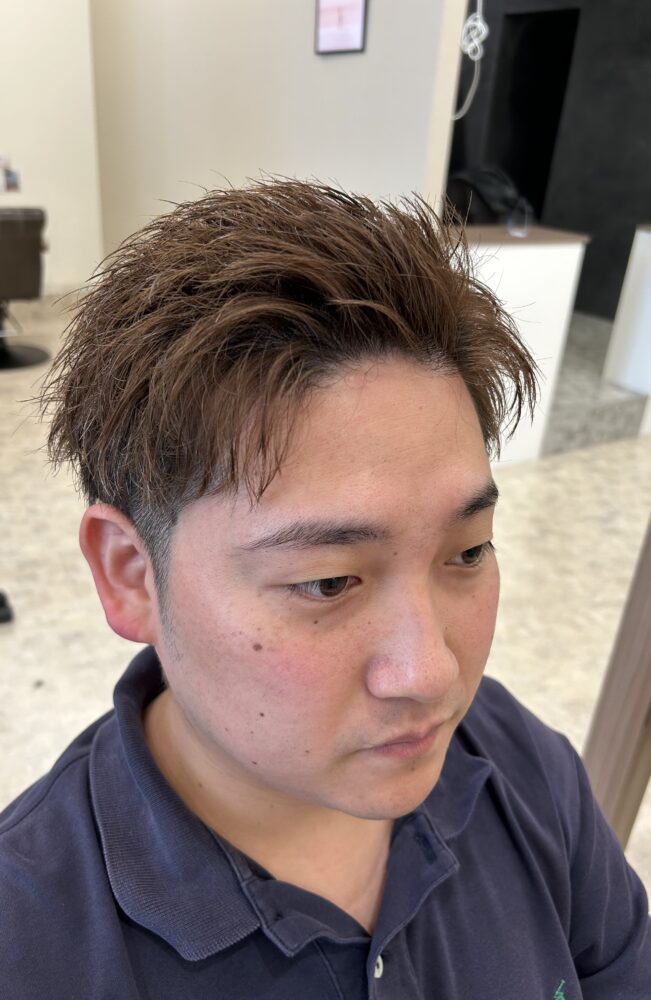 スッキリ短髪スタイル！ | 自然派コスメ&髪質改善美容室 福岡市東区箱崎のFlan hair